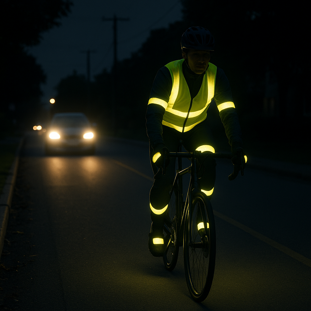 Why Reflective Bike Clothing is Essential for Nighttime Cyclist Safety ...
